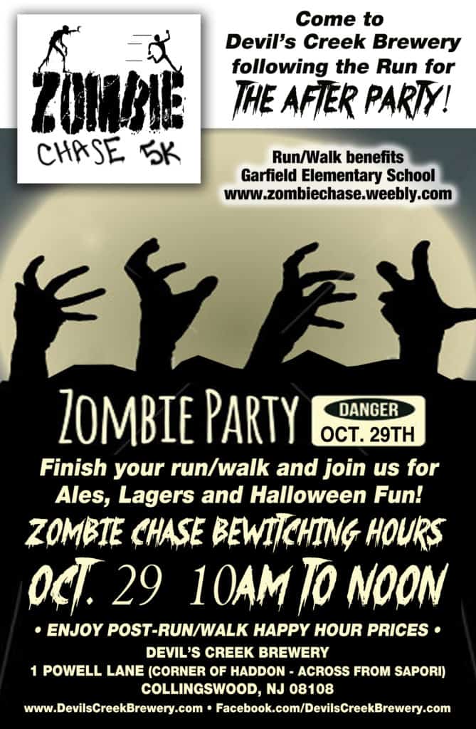 Zombie Chase After Party at Devils Creek | NJCB | Your resource for ...