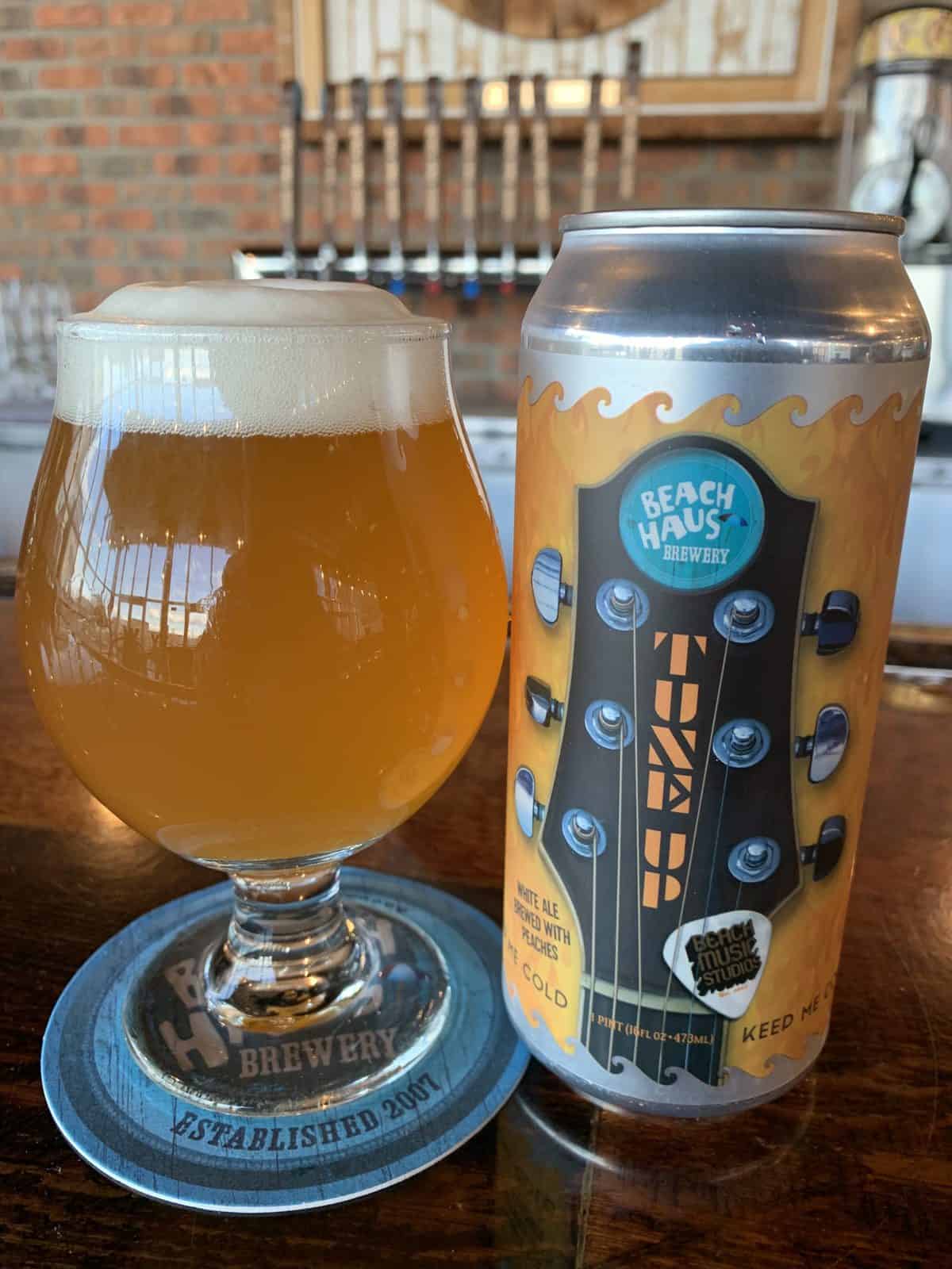 Can Release of Tune Up - Witbier with white peach purée (collab) | NJCB ...