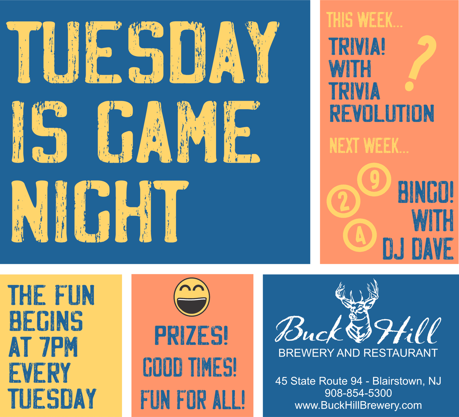 Tuesday Game Nights - Alternating Trivia and Bingo | NJCB | Your ...