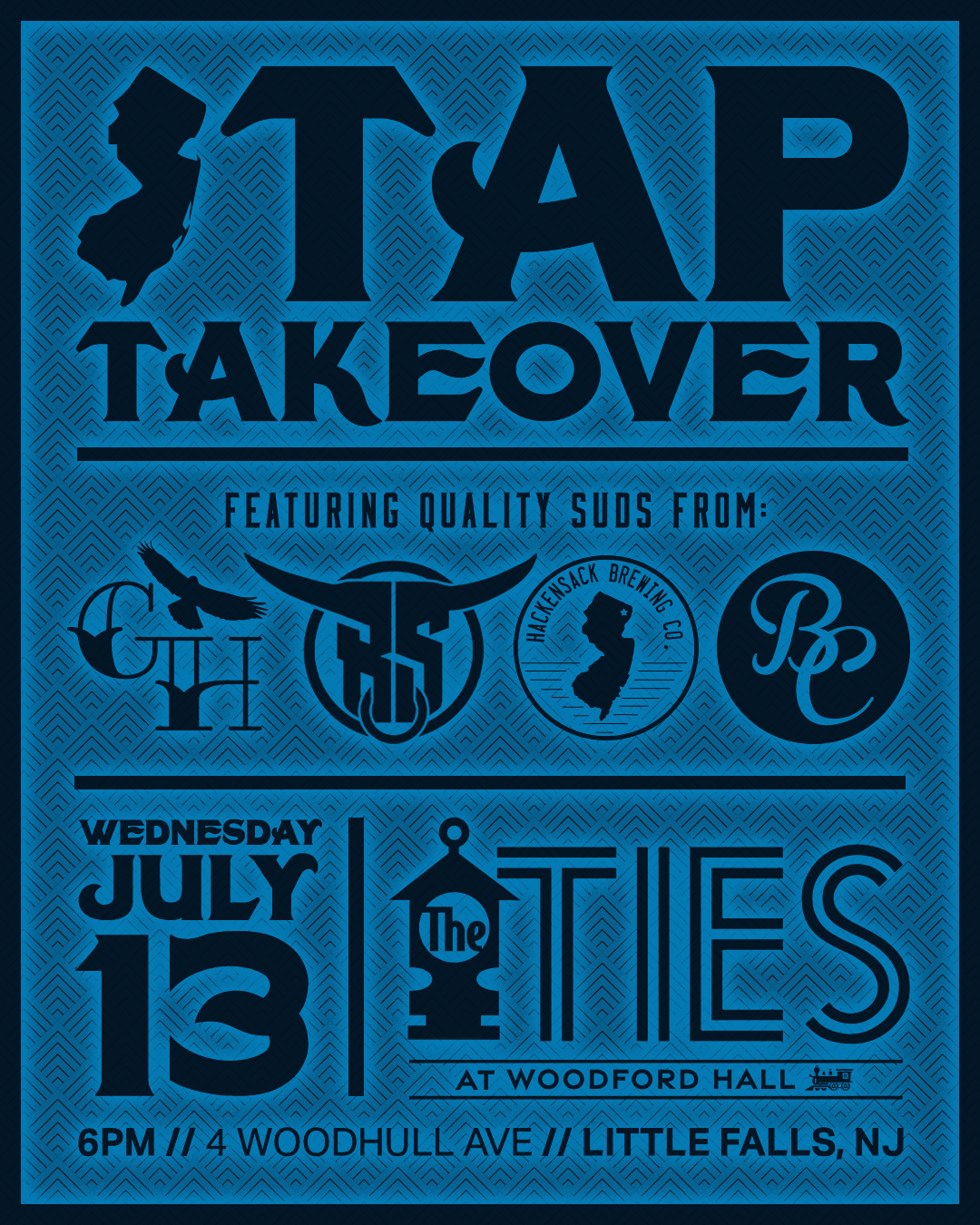 NJ Tap Takeover @ The Ties! | NJCB | Your resource for beer in New Jersey