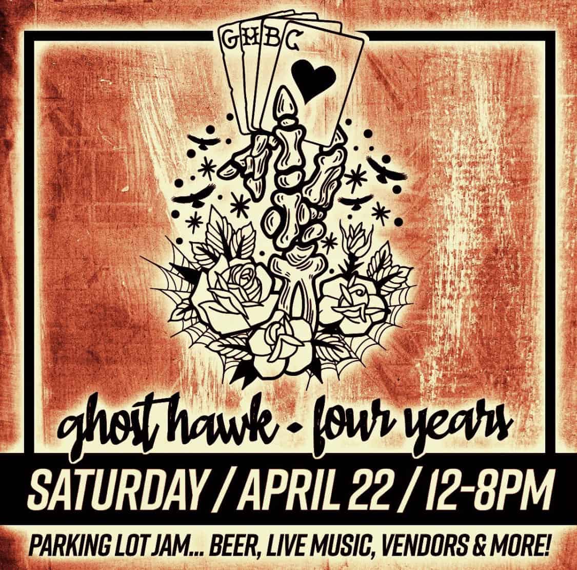 Ghost Hawk Brewing Four Year Anniversary Block Party | NJCB | Your ...