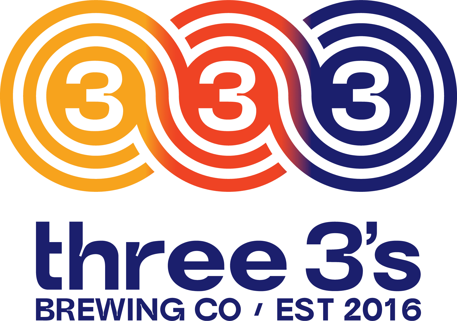 Three 3's New Logo | NJCB | Your resource for beer in New Jersey