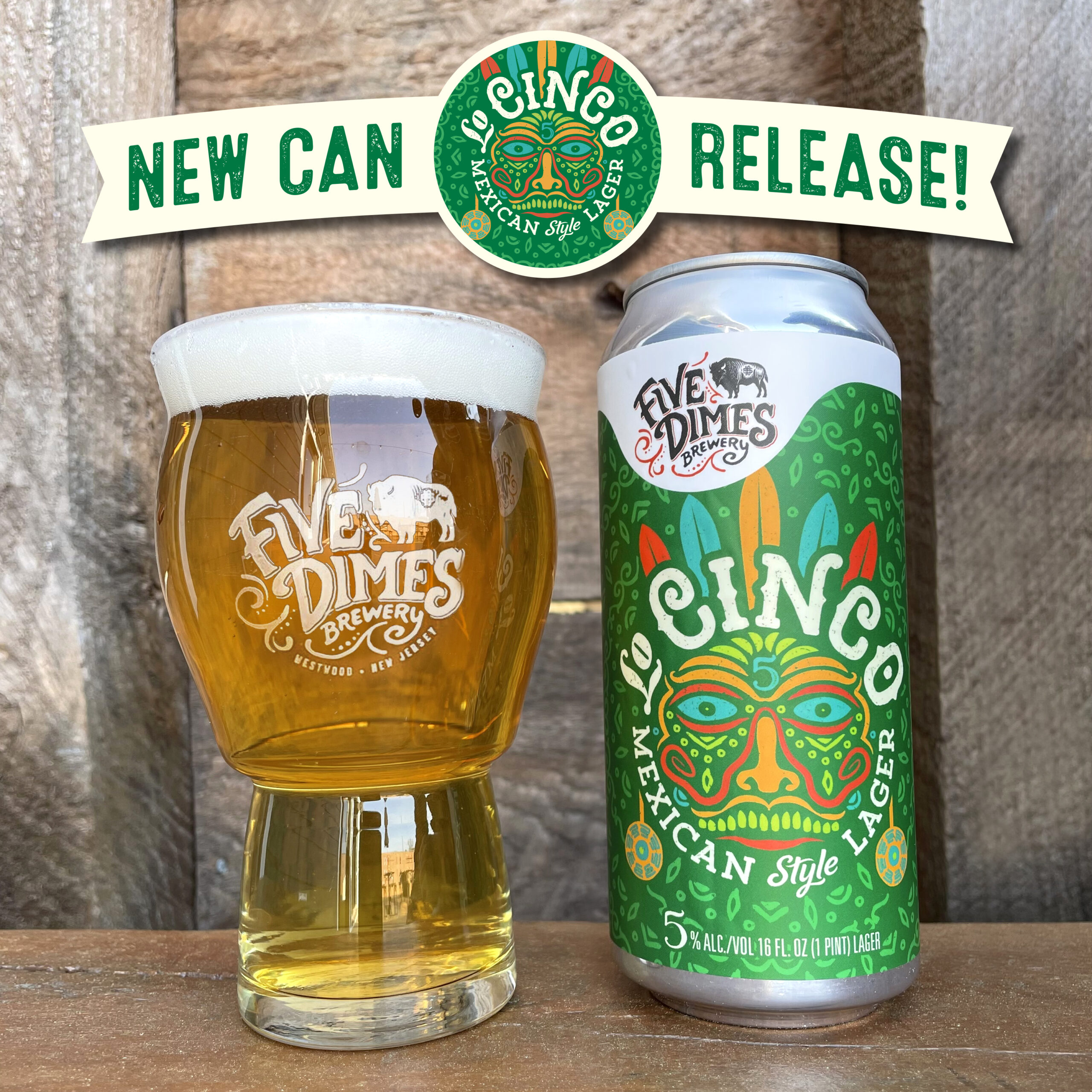 Lo Cinco Can & Tap Release | NJCB | Your resource for beer in New Jersey