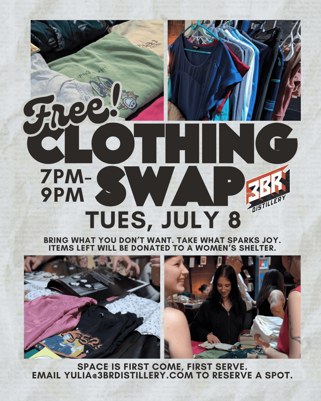 Free Clothing Swap | NJCB | Your resource for beer in New Jersey
