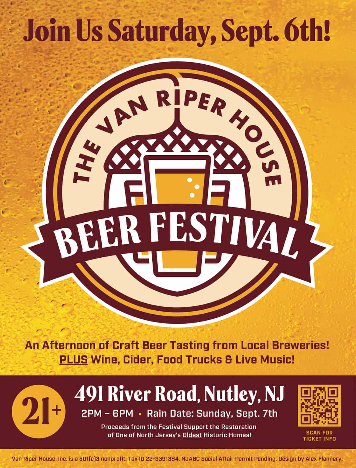Van Riper House Beer Festival | NJCB | Your resource for beer in New Jersey
