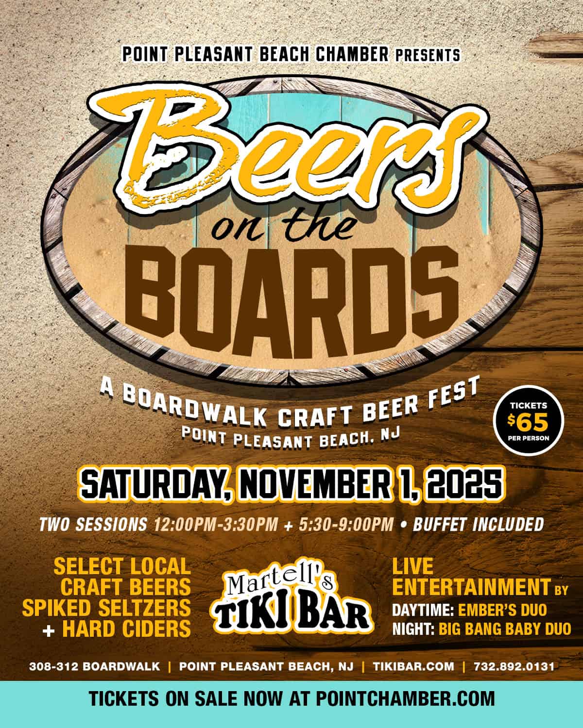 Beers on the Boards 2025 | NJCB | Your resource for beer in New Jersey